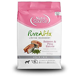 Pure Vita Grain Free - Salmon & Peas Entree - 25 Lb