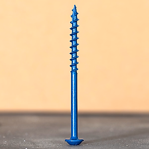 LUPANTER #8×2-1/2 Inch Pocket Hole Screws,300 Pcs,Wood Screws for Wood Working with Blue Coated,Square Drive Head…