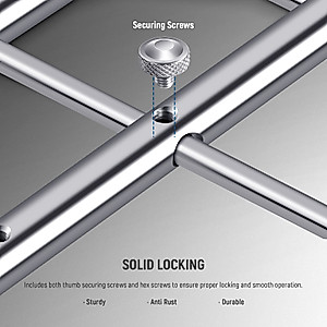 Neewer Camera Lens Openning Repairing Tool Kit Includes: 10-100mm Lens Repair Set with 3 Tips, 6 Screws and 2 Hexagon Wrench for Canon Nikon Sony Olympus DSLR Camera