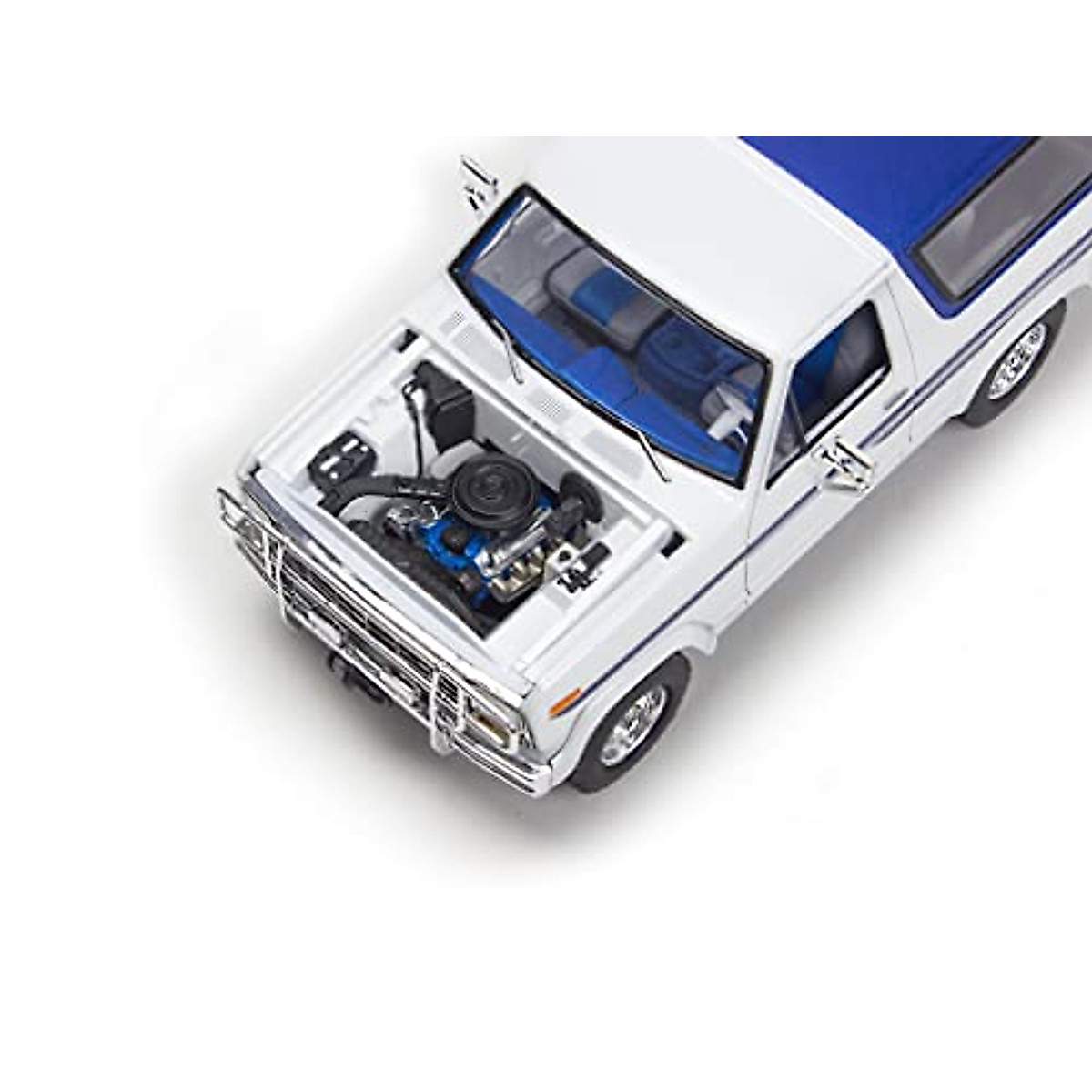 Revell 17242 '80 Ford Bronco w/Bass Boat & Trailer 1:24 Scale 157-Piece Skill Level 5 Model Truck Building Kit