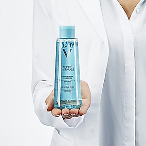 Vichy Pureté Thermale Perfecting Facial Toner, Alcohol Free Hydrating Toner for Face, with Glycerin, Gentle Skin Toner for Face, Face Toner for Sensitive Skin, Fragrance Free