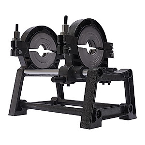 Pipe Butt Fusion Welder 2 Clamps 2.48-7.87'' Hand-Push Pipe Welder Pipe Welder Tube Butt Fusion Machine Hot Melt Solder for PE PP PB PVDF HDPE PVC (63-200)