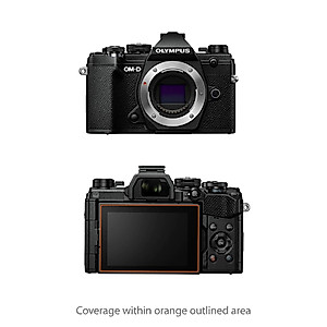 BoxWave Screen Protector Compatible with Olympus OM-D E-M5 Mark III - ClearTouch Anti-Glare (2-Pack), Anti-Fingerprint Matte Film Skin for Olympus OM-D E-M5 Mark III