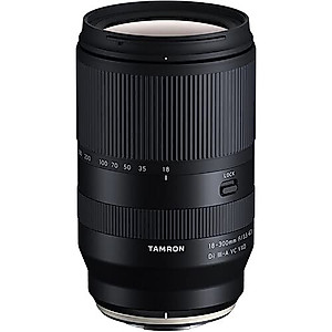 Tamron 18-300mm f/3.5-6.3 Di III-A VC VXD Lens for FUJIFILM X with Advanced Accessory and Travel Bundle (Tamron USA 6-Year Warranty)
