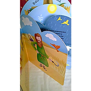 Greenbrier International Bible Story Picture Books: Story of Daniel, Moses, Jonah & Noahs Ark Board Books - Set of 4