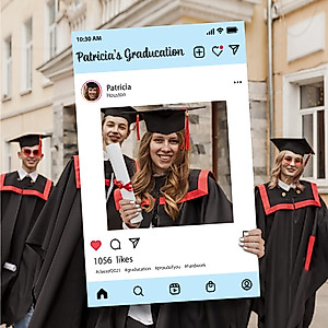 Personalized Instagram Selfie Frame, Graduations Parties, Wedding, Custom Selfie Frame, Photo Booth Prop Weddings, VP2133