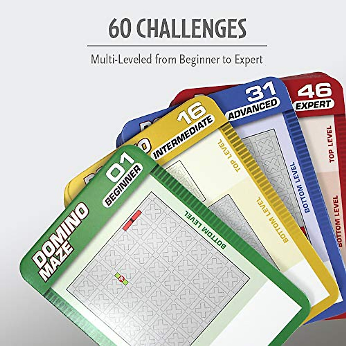 ThinkFun Domino Maze STEM Toy and Logic Game for Boys and Girls Age 8 and Up - Combines the Fun of Dominos With the Challenge of a Puzzle