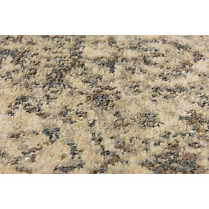 Unique Loom Tuareg Collection Vintage Distressed Traditional Area Rug, 8' x 10' Rectangle, Beige/Brown