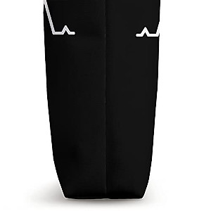 Heartbeat EMS EMT First Responder Hero Novelty Apparel Tote Bag