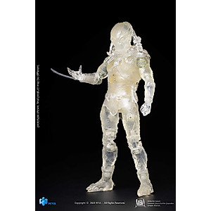 Hiya Toys Predators: Invisible Tracker Predator 1:18 Scale Action Figure, Multicolor