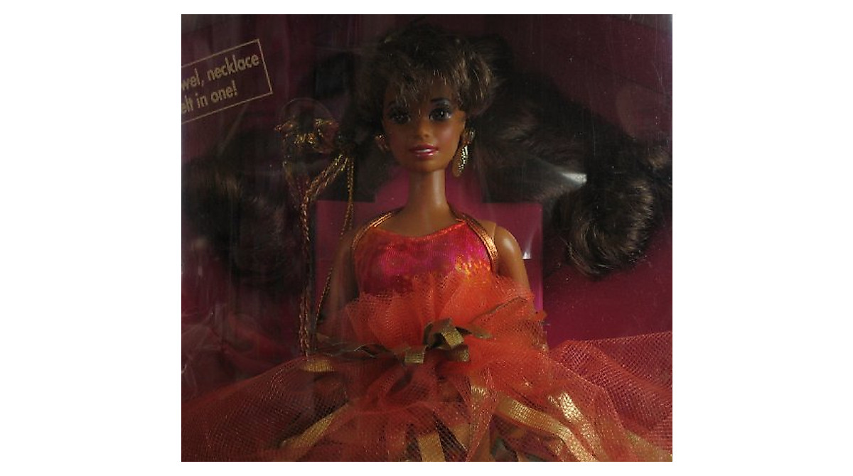 Vintage 1991 Barbie ASHA Shani AA Doll Collectible | 90s Fashion