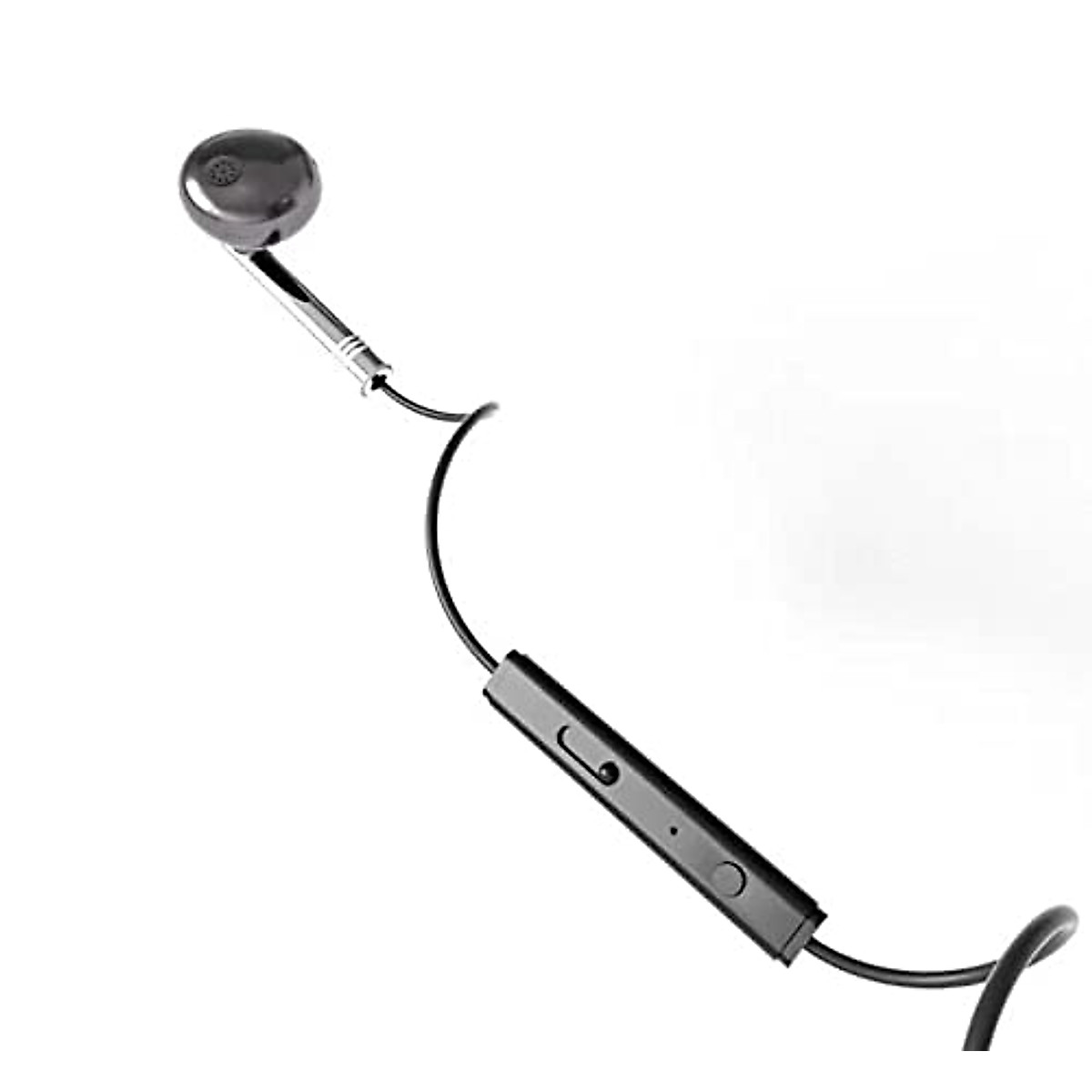 TRYING Long Cord Earplug Headphones for TV Watching and Monitoring, with Microphone Call Controller,Noise Cancelling Music Headphones，3.5mm Wired Earbuds Computer Voice Headset (with Microphone)