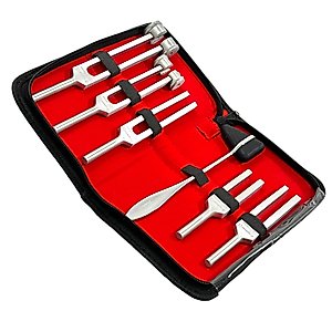 Tuning Fork Set of 5 Taylor Hammer Diagnostic Instruments CYNAMED