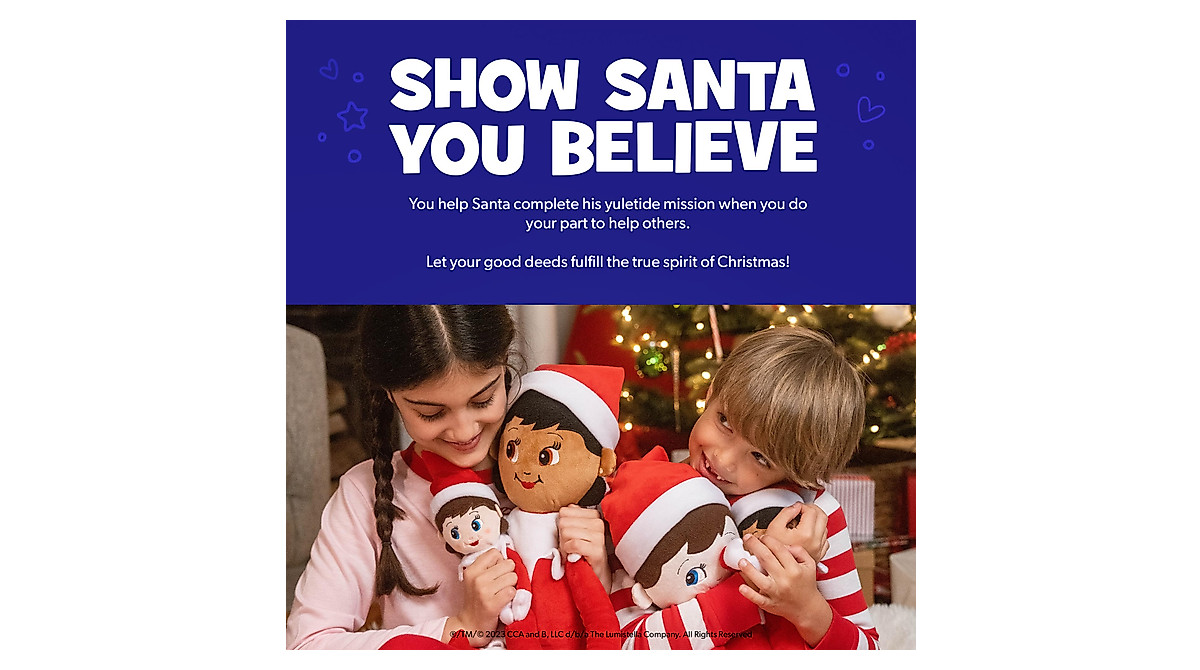 Huggable 17-Inch Scout Elf Plush | The Elf on the Shelf Plushee Pals