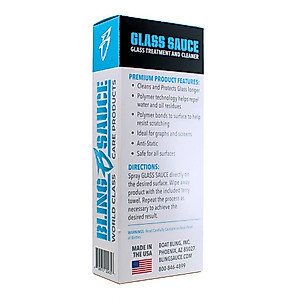 Boat Bling Glass Sauce Glass Treatment & Cleaner, 4oz