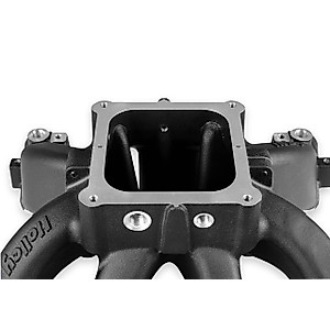 Holley 300-294BK: 4500 Ls Sp Intake Manifold Efi Ls1 Port W/Fuel Rails Blk