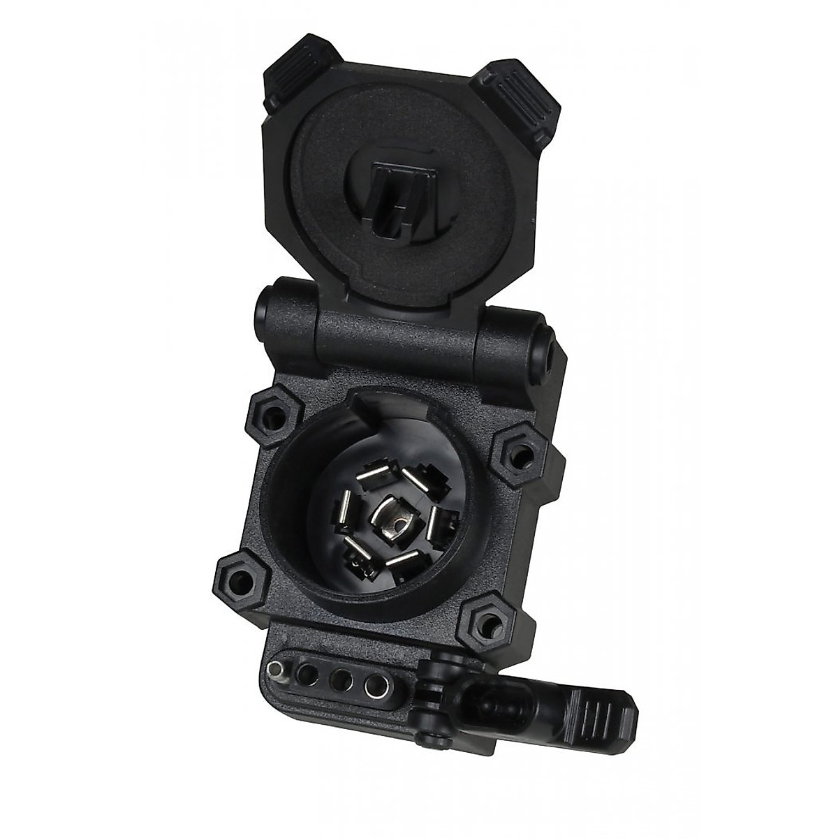 Hopkins Towing Solutions Endurance 40950 Multi-Tow 7 Blade and 4 Flat Vehicle Wiring Kit, Black