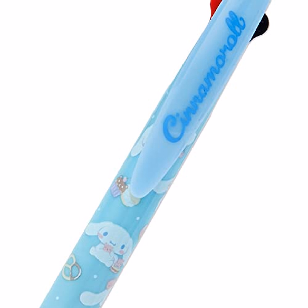Kamio Japan Sanrio Ballpoint Pen Jetstream 3 Color Black, Red, Blue, 0.5mm (Cinnamoroll [ 982326 ])