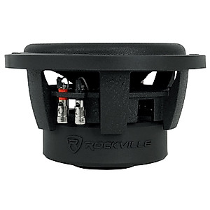 Rockville W8K6D2 V2 8" 1400w Peak Car Stereo Subwoofer Dual 2-Ohm Sub 350w RMS
