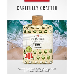 St Johns West Indian Lime Aftershave Lotion 8 Oz Splash. Fresh Lime Scent for Men. Cool and Refreshing Aftershave Lotion. One of our Best Aftershaves for 70 years.