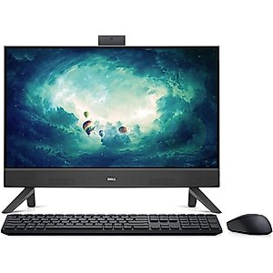 Dell 2023 Newest Inspiron All-in-One Computer, 23.8 Inch FHD Display, AMD Ryzen 5 5625U Processor, 32GB RAM, 2TB SSD, AMD Radeon Graphics, Bluetooth, Wi-Fi 6, Windows 11 Home, Black