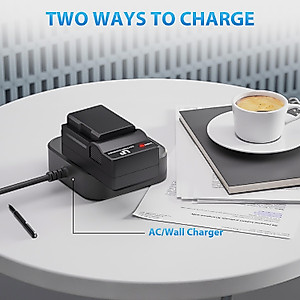 EN-EL14 EN EL14a Battery Charger Pack, LP Charger Compatible with Nikon D3500, D5600, D3300, D5100, D5500, D3100, D3200, D5200, D5300, D3400, DF, Coolpix P7000, P7100, P7700, P7800 Cameras & More