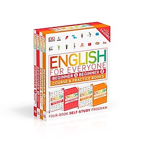 English for Everyone: Beginner Box Set - Level 1 & 2: ESL for Adults, an Interactive Course to Learning English