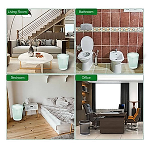 180 Organic Garbage Bags 2-3 Gallon With Handle, AURMOO Organic Trash Bags, Kitchen Food Organi Waste Bags, Bio Garbage Can Liners for Family, Office(40X59cm,Green)