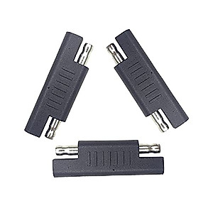 SAE Connectors to SAE Polarity Reverse Adapter Quick Disconnect Plugs for Solar Panel Battery Power Charger Adapter Solar Panel Battery Power Charger and Maintainer 3 Pack