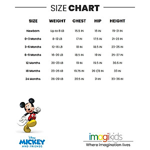 Disney Mickey Mouse Minnie Mouse Newborn Baby Girls Snap Sleep N' Play Coverall White 0-3 Months