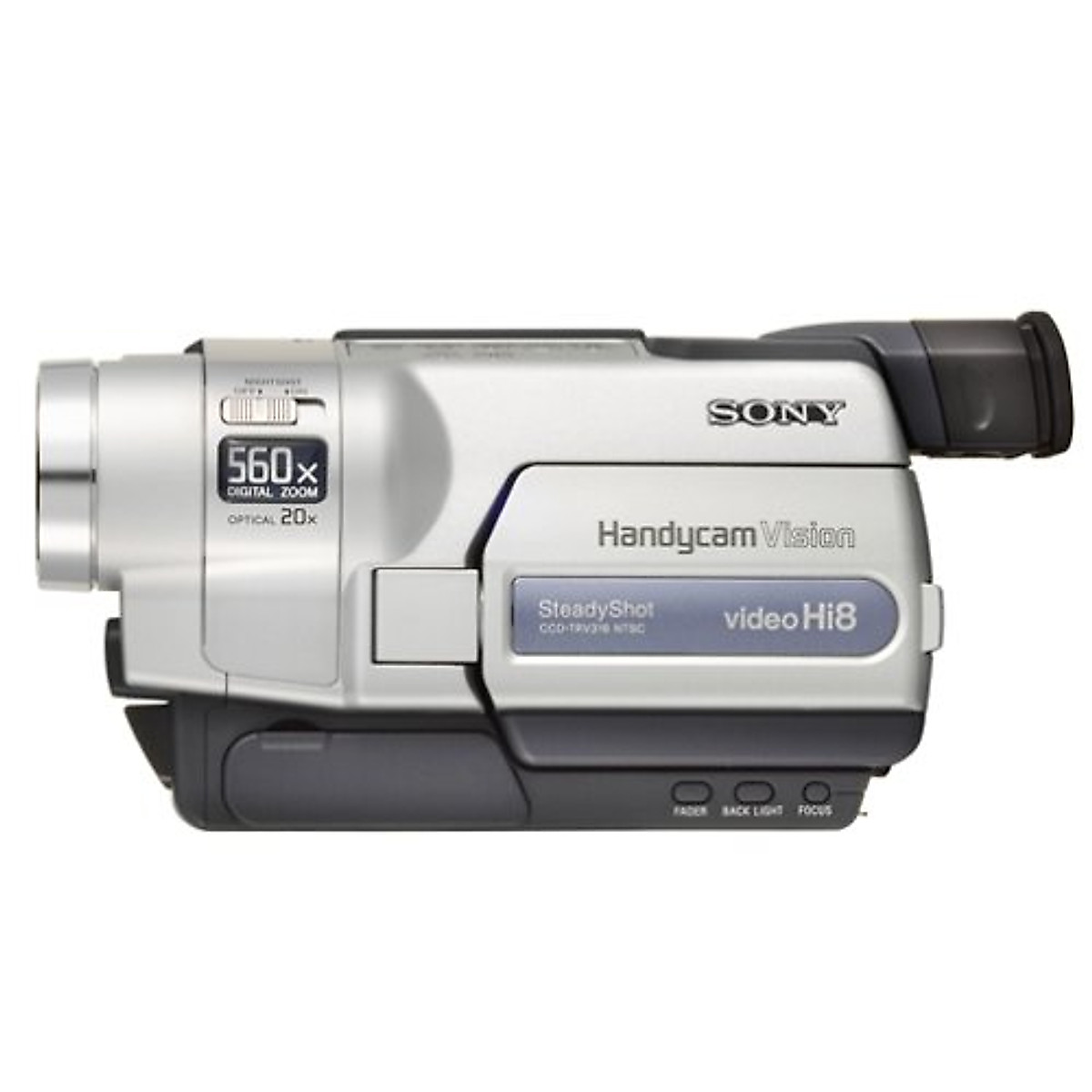 Sony CCDTRV318 Hi8 Camcorder with 2.5" LCD and Steady Shot (Discontinued by Manufacturer)
