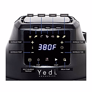 Yedi Tango, 2-in-1 Air Fryer and Pressure Cooker, 6 Quart, with Deluxe Accessory kit