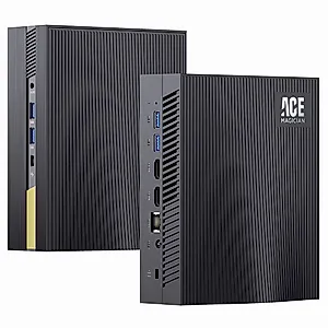 Mini PC Intel i5 12th-Gen 12450H (8 Cores, 12 Threads, up to 4.4GHz), ACEMAGICIAN Mini Computer 16GB DDR4 512GB SSD, WiFi 6/BT5.2/3-Screen 4K@60 Display Office Desktop, for Daily Use/Business/HTPC