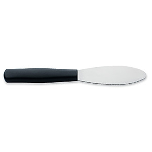 F. DICK – ProDynamic Bread & Sandwich Knife - Serrated butter knife with 4.3" blade & 56 HRC - Ideal for cutting & spreading - Two grindings - Stainless steel - Ergonomic handle - Made in Germany