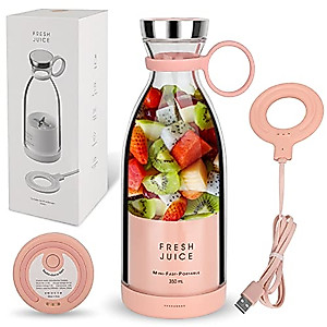 Personal Size Blender, Portable Blender, Battery Powered USB Blender Small Blender, Blender, Hand Blender, Cup Blender