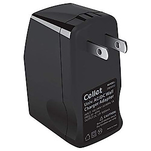 Cellet AC to DC Adapter Convert 120V/110V to 12V AC/DC Power Converter Car Cigarette Lighter Socket (Maximum Power Rating 3Amp (3000mA)) (Not for Air Compressor, Air Pump, Vacuum)