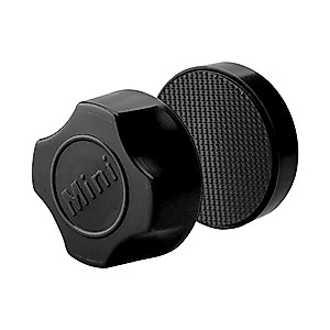 Lychee Mini Magnetic Algae Scraper Fish Tank Glass Scrubber, Aquarium Cleaning Brush (Black)