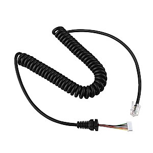 Zerone Replacement Speaker Mic Microphone Cable Microphone Cord for YEASU MH-48A6J, FT-7800, FT-8800, FT-8900, FT-7100M, FT-2800M, FT-8900R