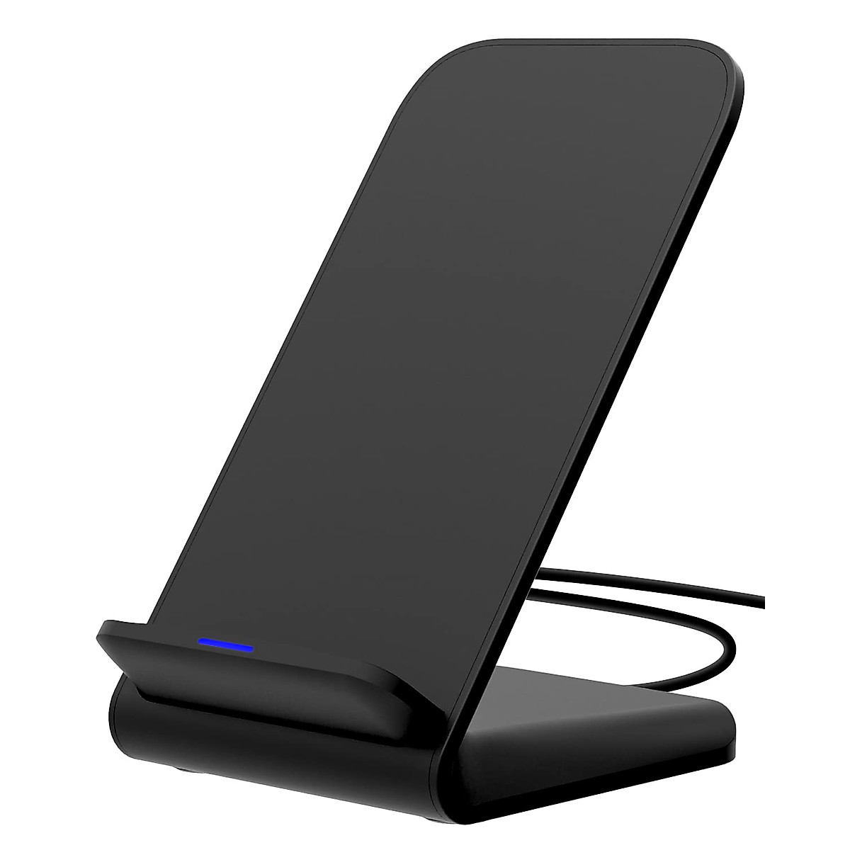 Fast Wireless Charger, Trummul Upgraded 10W Wireless Charging Stand Compatible with iPhone 13 12 11 Pro XR XS 8 Plus Galaxy S22 S21 S10 Note 20 10 Google LG and Other Wireless Charging Phones