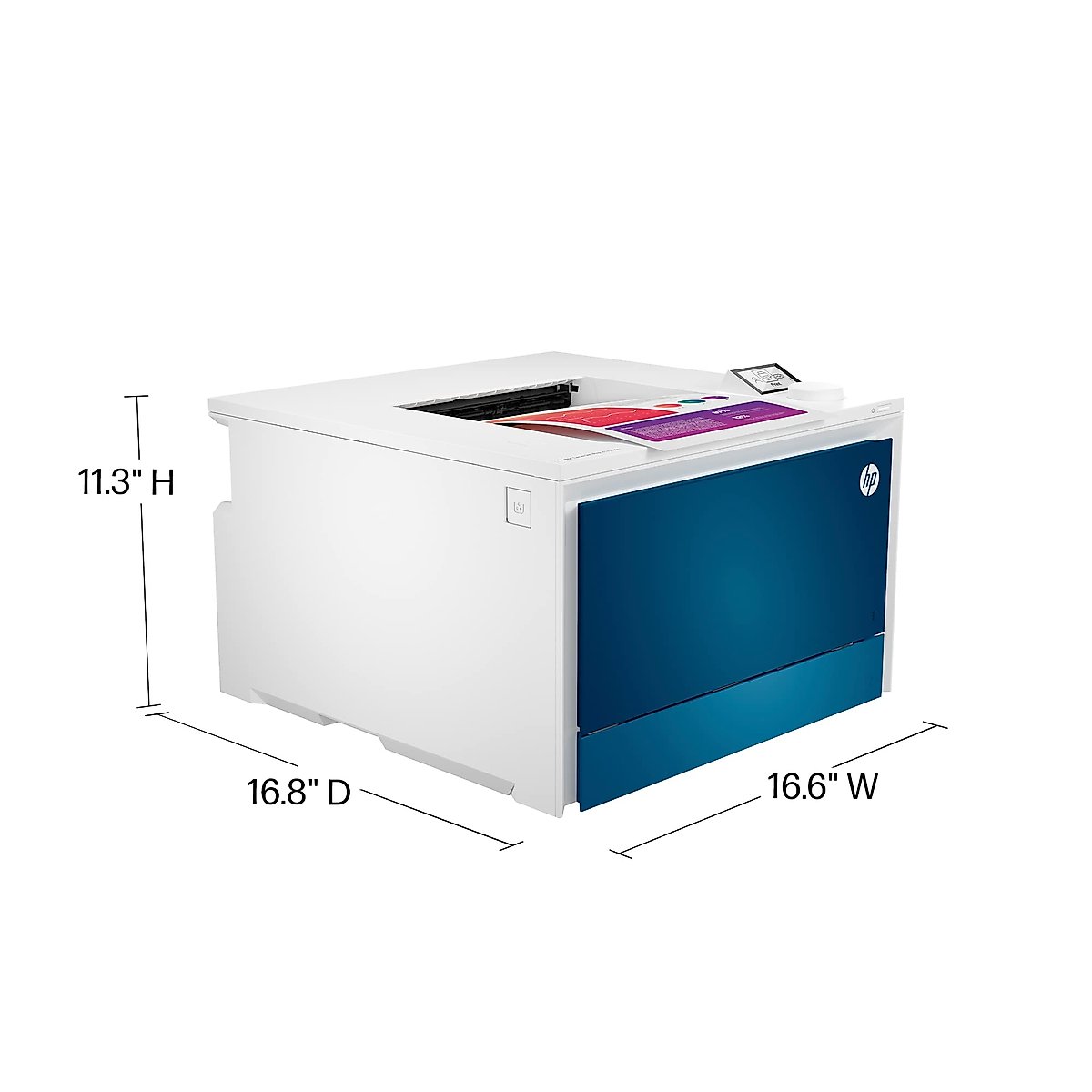HP Color LaserJet Pro 4201dn Printer, Print, Fast speeds, Easy setup, Mobile printing, Advanced security, Best-for-small teams,white