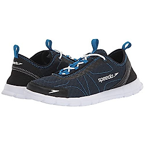 Speedo Mens Hybrid Watercross Water Shoe, Navy/White (8)