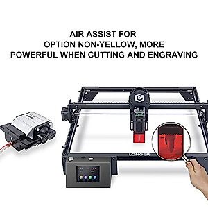 Longer Cut Engraver Air Assist Kit with Air Pump, for Ray5 10W/20W Laser Engravers
