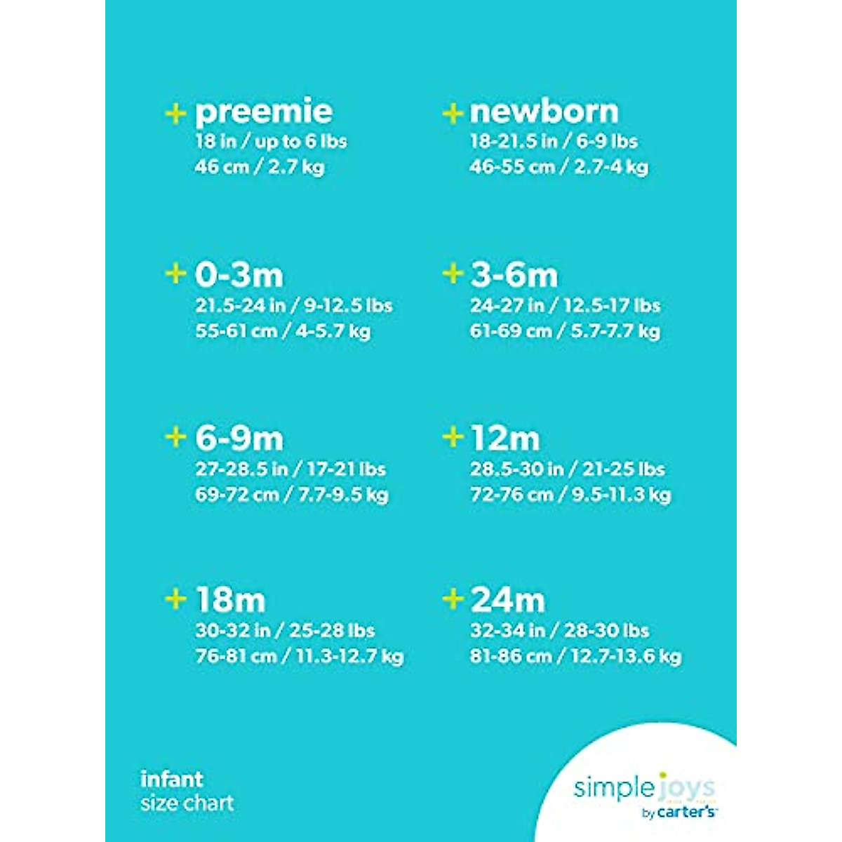 Simple Joys by Carter's Baby 3-Pack Snap-up Rompers, Aqua Blue Forest Animals/Grey Mini Stripe/White, 0-3 Months