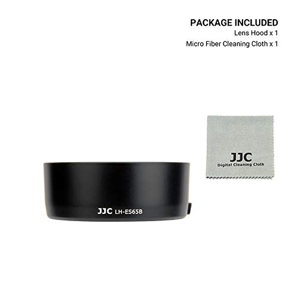 Lens Hood for Canon RF 50mm F1.8 STM on EOS R6 R5 RP R Camera, Reversible Lens Shade Replace Canon ES-65B Lens Hood, Compatible with 43mm Filters and 43mm Lens Cap