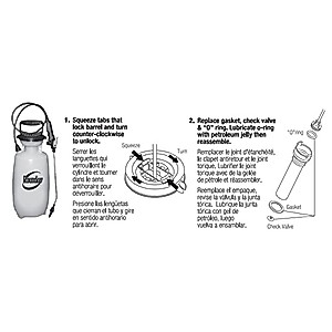 Roundup 181538 Lawn and Garden Sprayer Repair Kit with O-Rings, Gaskets, and Nozzle