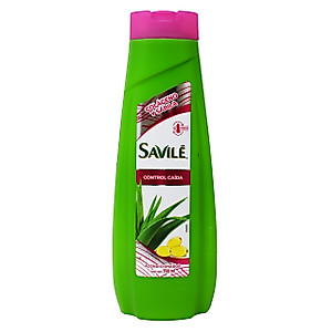 Savile pulpa de sabila Colageno Control Caida Anti Hair Loss Shampoo and Conditioner 750ml