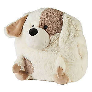 warmies Supersized Puppy Microwavable, Hot or Cold for Cool Relaxation and Warm Relief, Lavender Scented Cozy Plush Animal