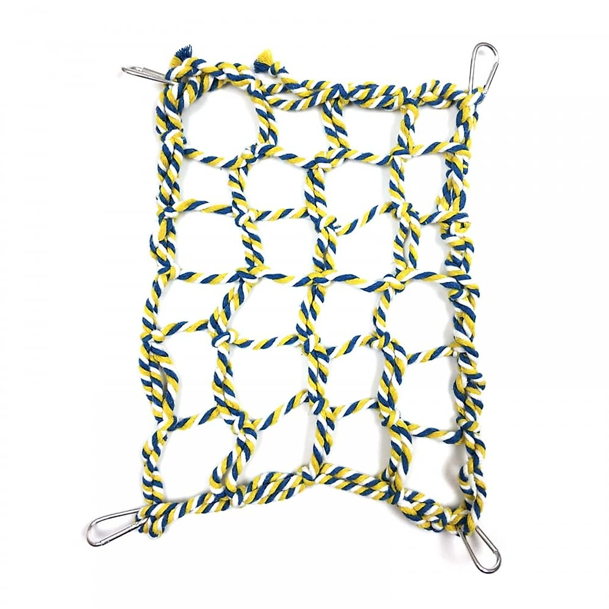 Hamster Climbing Net, Anti Bite Pet Climbing Rope Net Reusable Small Animal Activity Toy for Ferret Rat Guinea Pig Chinchilla Decor Play