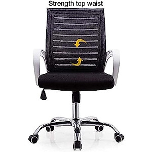 WHLONG Computer Desk Chair Gaming Office Chair Adjustable Ergonomic with Wheels Comfortable Mesh Racing Seat Executive Chairs(Color:Default)
