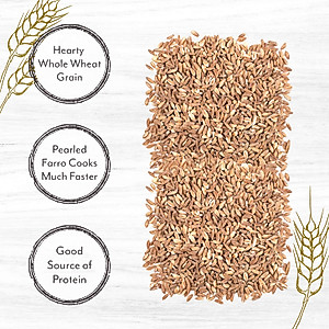 Roland Foods Pearled Italian Farro, Specialty Imported Food, 47.9-Ounce Bag